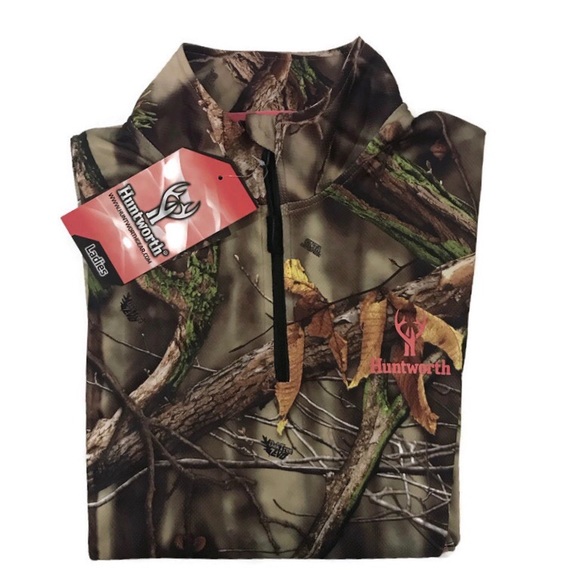 Huntworth | Tops | Camo Oak Tree Top | Poshmark